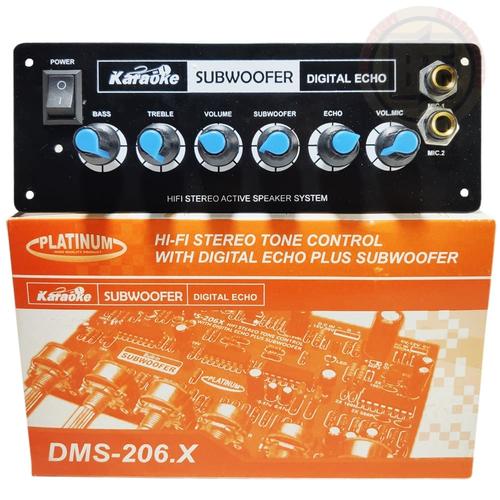 Jual KIT Tone Control Digital MIC Echo Plus Subwoofer Platinum DMS-206 ...