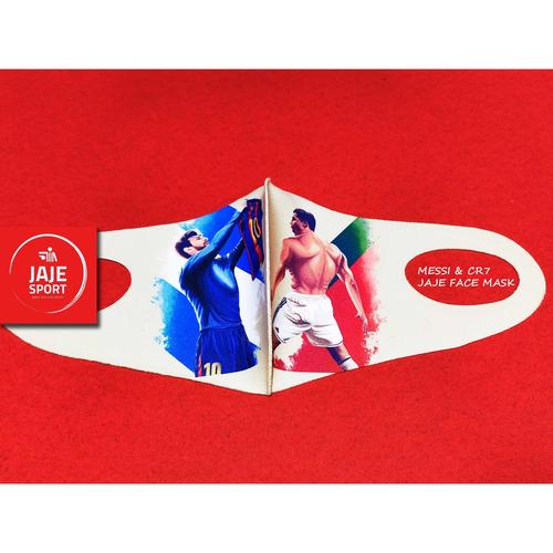 Jual MASKER SCUBA SOCCER SEPAKBOLA MESSI & CRISTIANO RONALDO CR7 JAJE ...