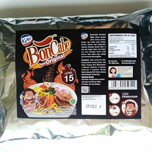 Jual BonCabe Level 15 rasa Original 230 gram - Kota Bogor - Kaivana ...