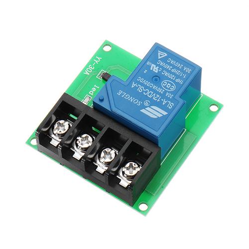 Jual 1CH 12V 30A Relay Module High Power Relay Control Board Single ...