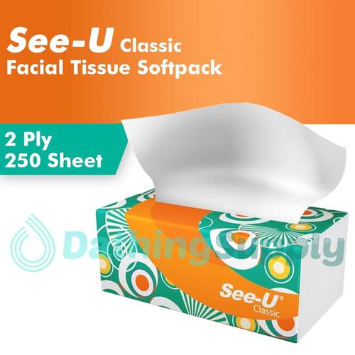 Promo Tissue SEE-U FACIAL 250 lembar tisu tisue see u wajah lembut ...