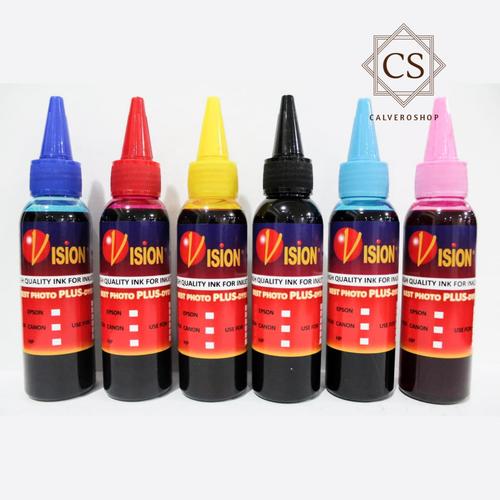 Jual VISION INK - Tinta Printer Best Photo Plus 100mL - CYAN - Kab ...