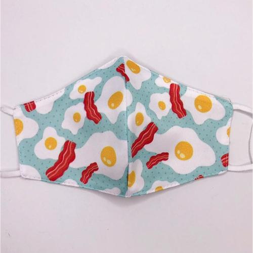Jual MASKER KAIN LUCU DEWASA ANAK 3LAPIS 3PLY KANTONG FILTER TISSUE 12 ...