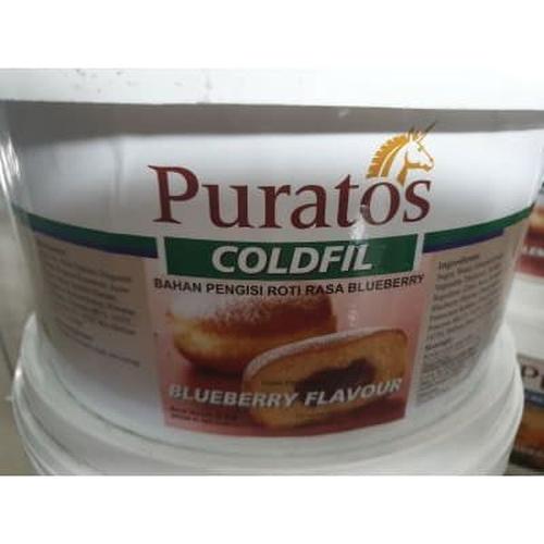 Jual Puratos Coldfil Bahan Pengisi Roti Rasa Blueberry 5kg Jam Rasa ...