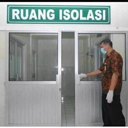 Jual akrilik sign board nama ruang isolasi khusus penyakit rumah sakit ...