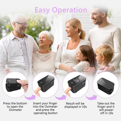 Jual Mini Digital Portable Finger SpO2 Blood Oxygen + Heart Rate Pulse ...