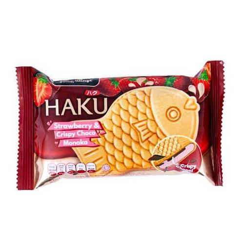 Jual Glico Wings Es Krim Haku Strawberry & Crispy Choco Monaka 100Ml - Jakarta Barat ...