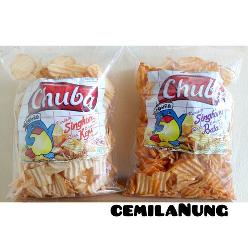 Jual CHUBA Keripik singkong kemasan 250gram free bubble warp - snack ...