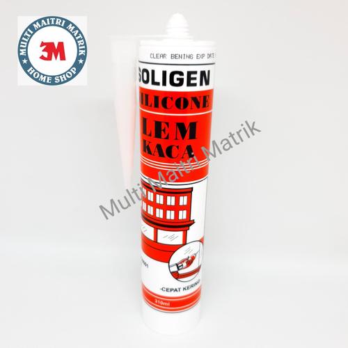 Jual Lem kaca botol Soligen / lem botol / lem sealant / silicone ...
