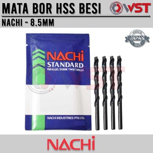 Jual Nachi Mata Bor Besi HSS 8.5 mm - Kota Surabaya - WIJAYA SANTOSO TEKNIK | Tokopedia