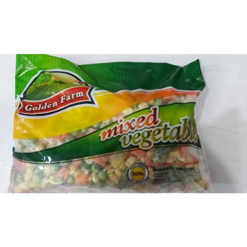 Jual Mixed Vegetable (Golden Farm) / Campuran Sayuran Beku 1 Pack - 500 ...