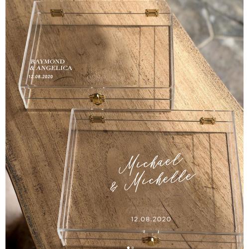 Jual Acrylic Box 25x18x9 / Kotak Bridesmaid Acrylic / Kotak Akrilik ...