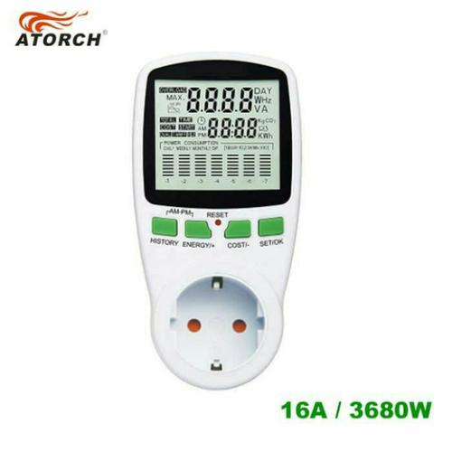 Jual Alat Energy Power Analyzer Watt Meter Digital Monitor Kwh Ampere ...