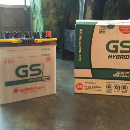 Jual Aki Mobil Honda Mobilio GS Astra NS40ZL Aki Basah GS HYBRID 12V 35AH - Kab. Bekasi - ARIOS ...