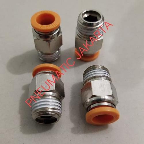 Jual Fitting Straight Lurus EPC-12-01 EMC Pneumatic - Jakarta Barat ...