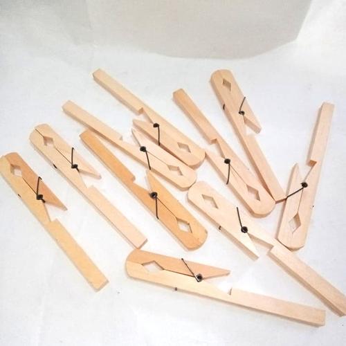 Jual Penjepit tabung reaksi jepit kayu panjang 18 cm /PENJEPIT TABUNG ...