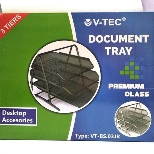 Jual Document Tray / Letter Tray Besi V-Tec 3 Susun - Jakarta Utara ...