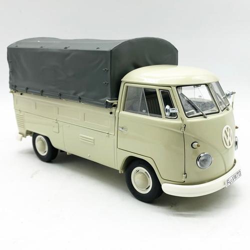 Jual 1/18 SCHUCO VW VOLKSWAGEN T1B CANVAS PICK UP IVORY DIECAST ...