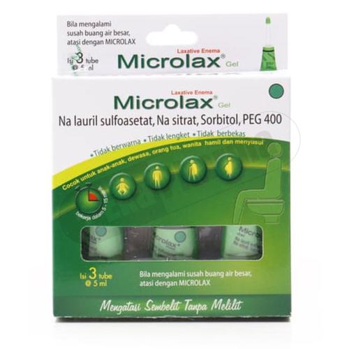 Jual MICROLAX GEL ISI 3 TUBE @ 5 ML - Jakarta Timur - Eka Pharma ...