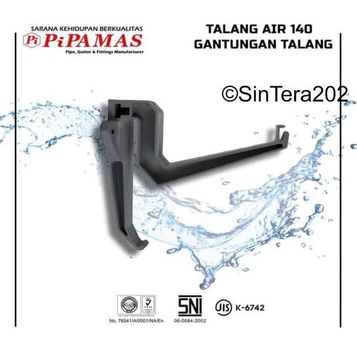 Jual Gantungan Talang Air Kotak PIPAMAS / Gutter Bracket 140 - Kota ...