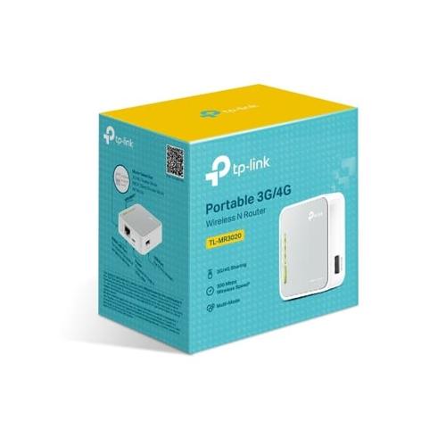Jual TPLINK TL MR 3020 Portable 3G/4G WIFI Router TP LINK TL-MR3020 ...