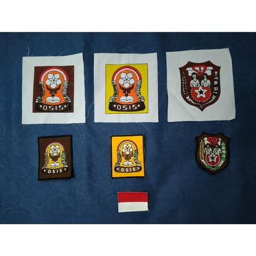 Jual Badge SD, SMP, SMA, & Bendera Merah Putih Sablon dan Bordir ...
