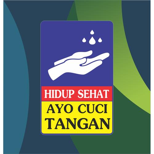 Jual STIKER CUCI TANGAN SEHAT WALL STICKER DINDING WALLSTICKER ...