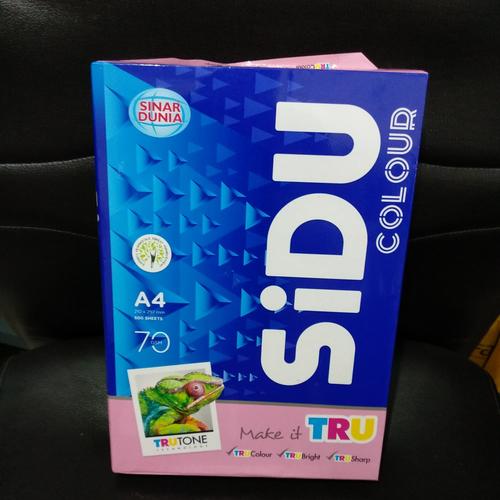 Jual KERTAS A4 70 gr SIDU WARNA MERAH MUDA - Jakarta Selatan - supplier ...