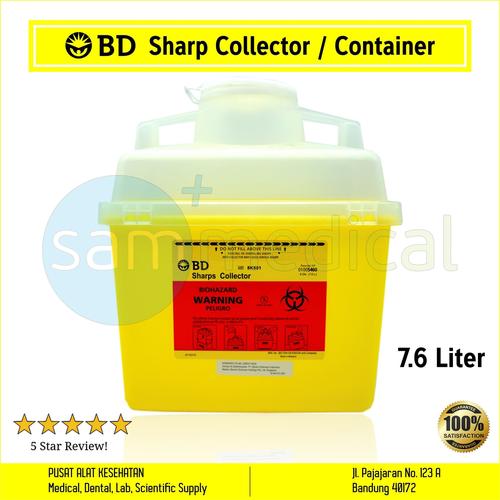 Jual BD Sharp Collector / Sharp Container / Tempat Sampah Medis 7.6 ...