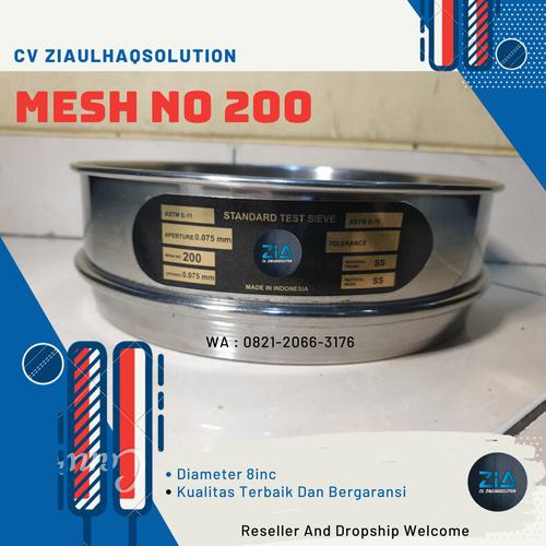 Jual Saringan Sieve Ukuran No 200 Opening 0.075mm - Kota Bandung - CV ...
