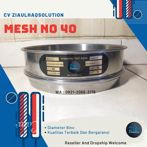 Jual Saringan Sieve Ukuran No 40 Opening 0.425mm - Kota Bandung - CV ...