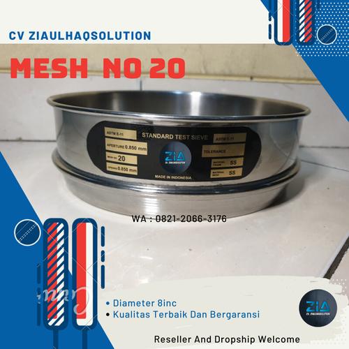 Jual Saringan Sieve Ukuran No 20 Opening 0.850mm - Kota Bandung - CV ...