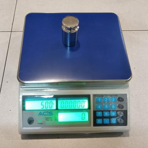 Jual Timbangan Digital Counting Kapasitas 15kg x 1g ACIS AC-15X - 7.5kg x 0.5g - Jakarta Barat ...