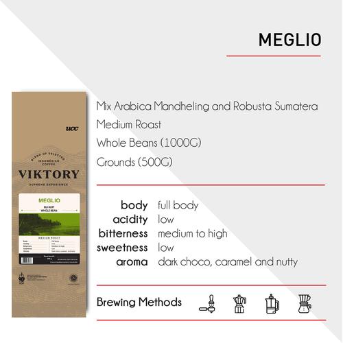 Jual Viktory Whole Bean Coffee - Meglio 1kg - Jakarta Pusat - Bahana ...