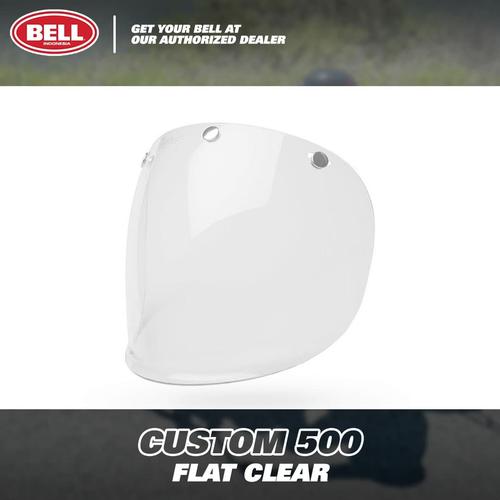 Promo Kaca Visor Flat Bell Custom 500 Retro - Amber Gradient Cicil 0% ...