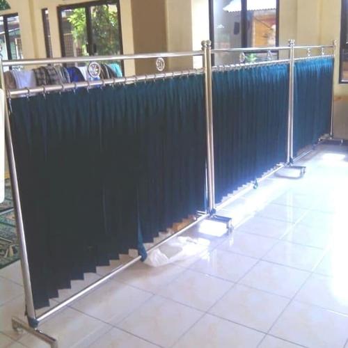 Jual Partisi Sekat Shaf Pembatas Masjid Mushola Musholla Stainless ...