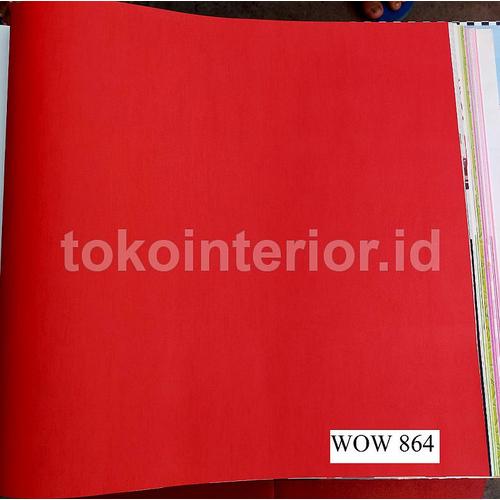 Jual Wallpaper Dinding Murah Polos Warna Terang Merah Biru Pink ...