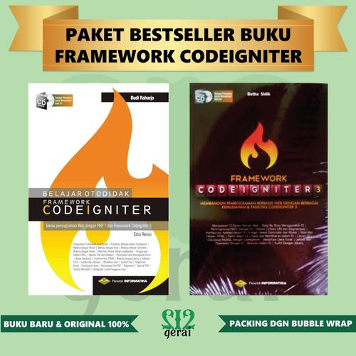 Jual Paket BESTSELLER Original Buku Codeigniter - Kota Cimahi - Gerai ...