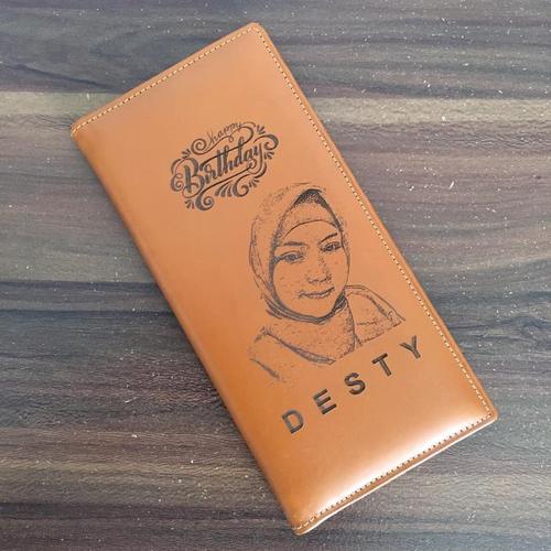 Jual dompet pria panjang + custom foto logo nama - Kab. Garut - AXSTRA ...