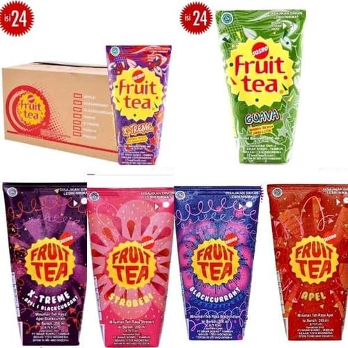 Jual Fruit tea genggam aneka rasa teh sosro 230 ml 230ml 24pcs promo ...