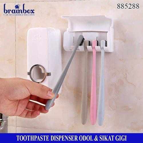 Jual Kotak Sikat Gigi dan Odol Toothpaste Dispenser Odol dan Sikat Gigi ...