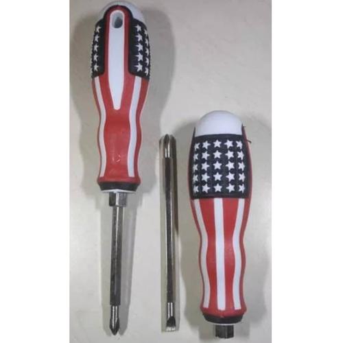 Jual Obeng 2 way Multi Size Motif USA amerika obeng plus obeng min ...