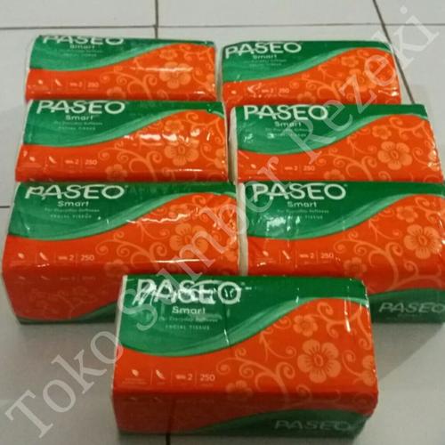 Jual Tissue Paseo Smart Tisu Facial Muka 250 Sheet 2 Ply Soft Refill ...