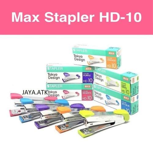 Jual STAPLER STAPLES MAX HD-10 TOKYO DESIGN NO.10 HEKTER STEPLES - Kota Bandung - JAYA.ATK ...