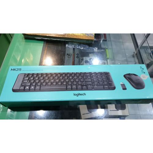 Jual Logitech MK215 Mouse & Keyboard Wireless Garansi Resmi - Kota ...