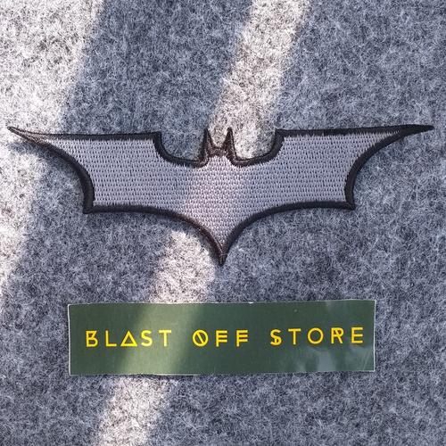 Jual Patch Emblem Batman Logo The Dark Knight Rises Christian Bale ...