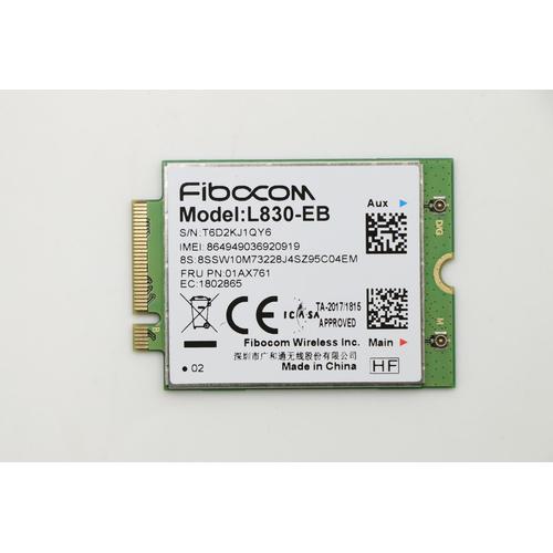 Jual Fibocom L830-EB WWAN Card Lenovo Thinkpad X280 T480 T580 P52s L480 ...