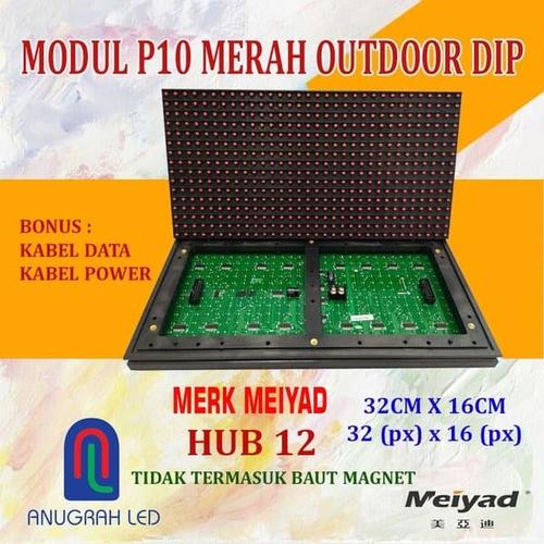 Jual MODUL P10 DIP MERAH OUT DOOR - hanya panel - Kab. Klaten - ANUGRAH ...
