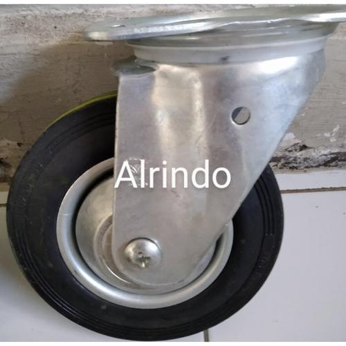 Jual Roda Troli - Roda Karet ukuran 8" merk Star Rollen. Roda Hidup ...