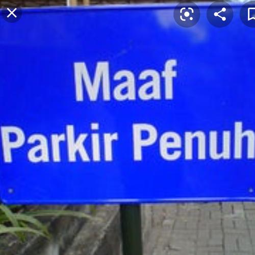 Jual rambu sign tiang parkir penuh mobil kendaraan - Kota Surabaya ...